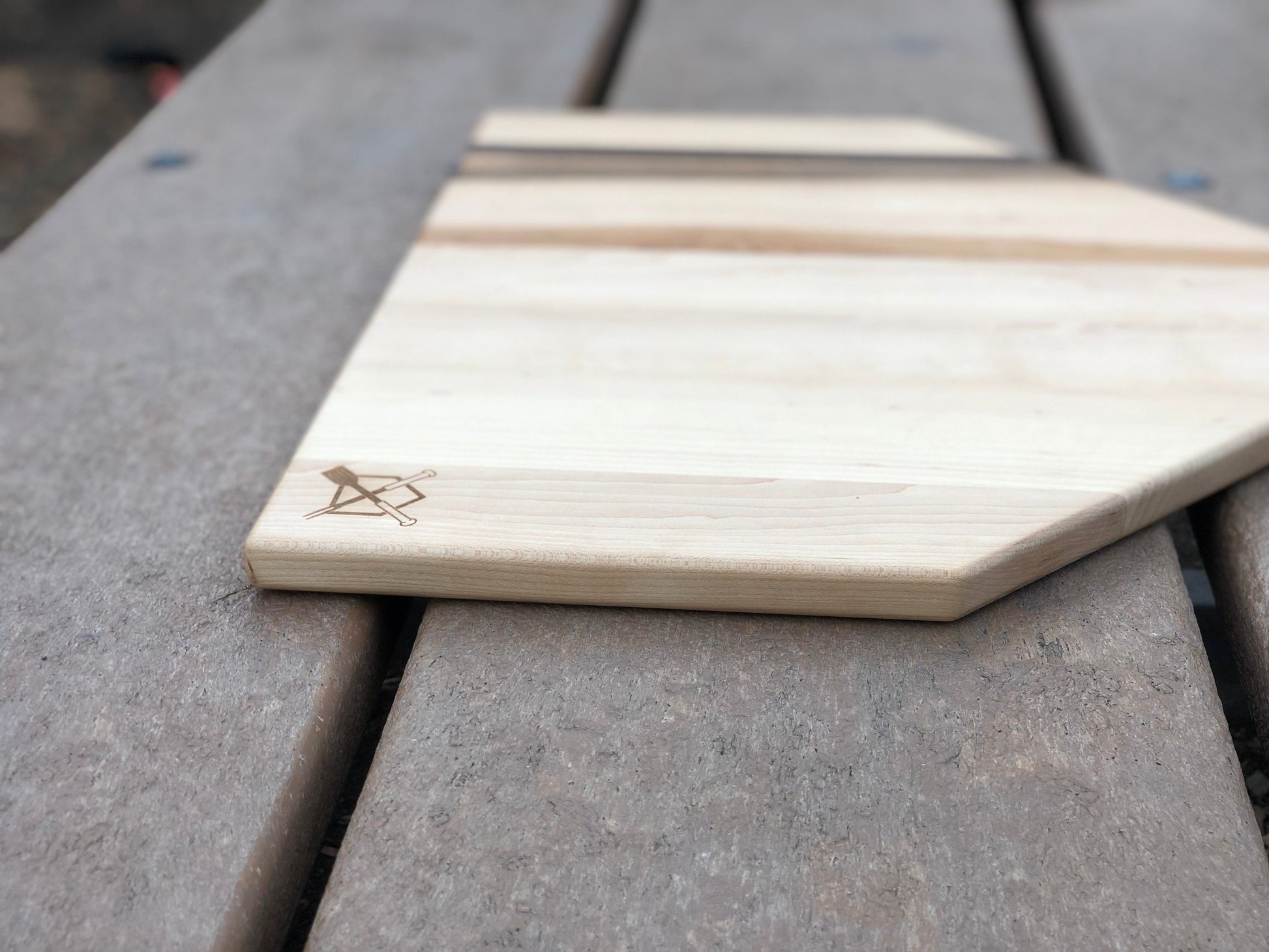 Full Size (17" x 17") Home Plate Cutting Board – Prime Sports