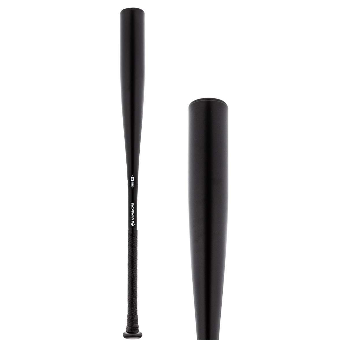 Black Metal Baseball Bat